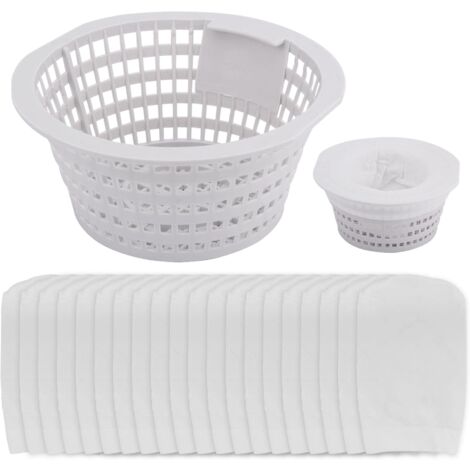 Skimmer Replacement Basket - Small Standard Size - Includes 20 Pool ...