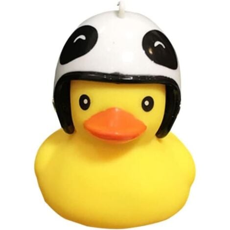 Cute Duck Bicycle Horn with Helmet Bike Bell Handlebar Bell Bicycle Safety Accessories 1 PC