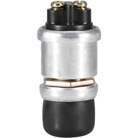 2Pin 12V 20A Waterproof Metal Momentary Push Button Switch Push Button