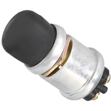 2Pin 12V 20A Waterproof Metal Momentary Push Button Switch Push Button