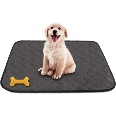 Puppy Trainer Mat 70 x 50, Machine Washable Dog Mat, Reusable ...