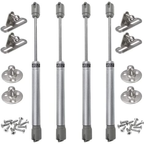 4PCS Gas Struts 120N Hydraulic Cabinet Strut Spring Gas Struts Original ...