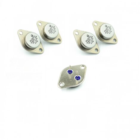 5Pcs High Quality Power 2N3055 Npn Transistors Metal Case 15A 100V 115W ...