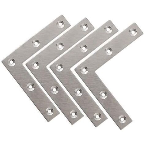 Corner Bracket Fixing Bracket Set Flat Bracket Repair L Shape Connector ...