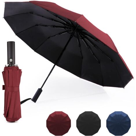 Travel Umbrella, Foldable Windproof Umbrella Lightweight Design Strong ...