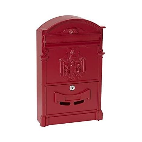 Residencia D-2151/R Aluminum Individual Letterbox, Classic Style, Size ...