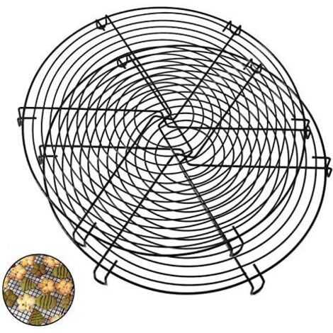 Round Cooling Rack 2 Pieces Stainless Steel Cake Stand Round Cake ...