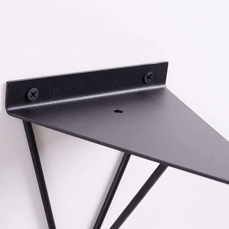 Floating Shelf Bracket Geometric Triángulo Shape, 15.7 x 13 cm Vintage ...