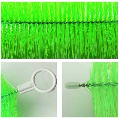 10 Pack Stainless Steel Filter Brushes for Pond Filter - Fish Tank ...