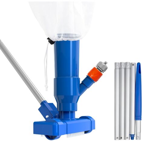 Pool Vacuum Cleaner Kit, Mini Pool Jet Vacuum Cleaner, with Brush, Bag ...