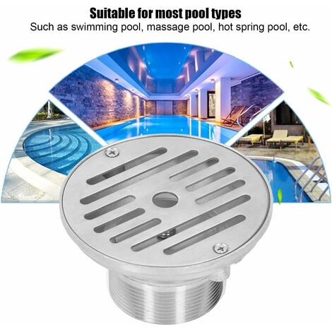 2 Inch Male Thread Pool Drain Water Overflow Outlet Swimming Pool ...