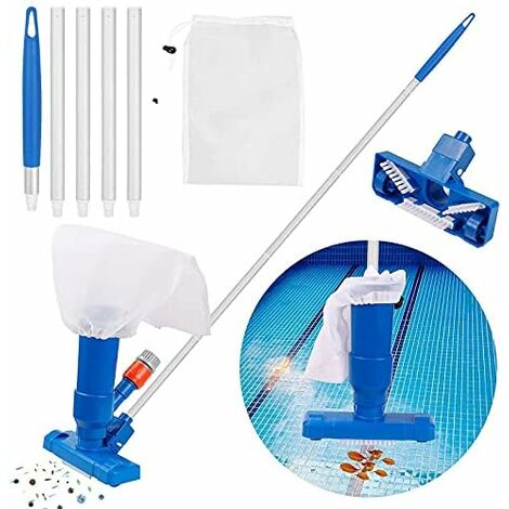 Swimming Pool Cleaning Kit - Telescopic Pole and Pool Vacuum Cleaner ...