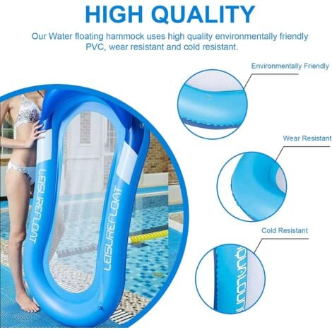Inflatable Pool Chair, Floating Inflatable Buoy Inflatable Water ...