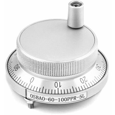 5V 60MM Encoder Wheel Encoder, Manual CNC Pulse Encoder, for CNC System