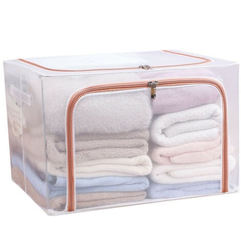 PVC storage box with transparent window, dormitory storage boxes with ...