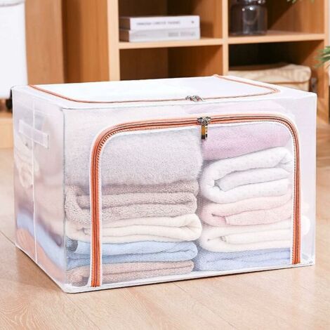 PVC storage box with transparent window, dormitory storage boxes with ...