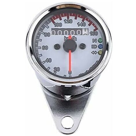 Orchid-12V Speedometer Gauge Motorcycle Odometer Speedometer LED ...