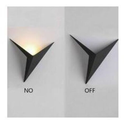 Modern Indoor LED Wall Light Triangle Wall Sconce Modern Corridor Wall ...