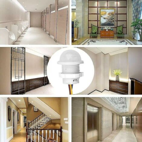 360 Degree Pir Recessed Ceiling Occupancy Sensor Motion Sensor Light