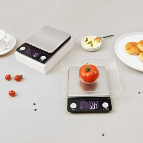 Rechargeable digital kitchen scale grams ounces, 9 units of measure