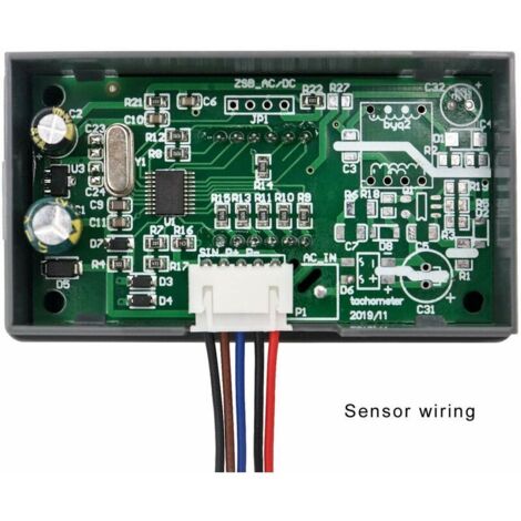 Digital Display Tachometer , Digiten 4 Digit LED Digital Tachometer ...