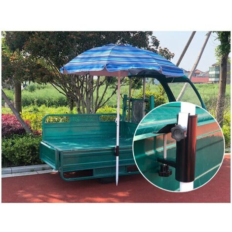 Balcony Umbrella Holder, Garden Parasol Fixing Clamp Table Balcony ...
