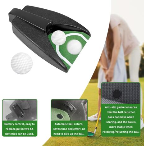 Automatic Golf Ball Return Machine Electric Sensor Automatic Putting ...