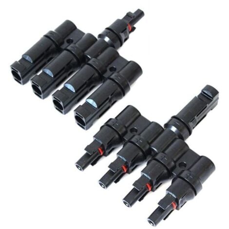 Mc4 Photovoltaic Solar Panel Connector, PV Connector, T Branch ...