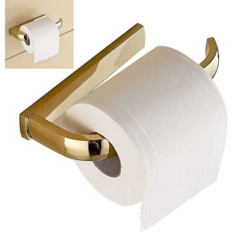 Half open rolled paper rail, wall mounted single rail