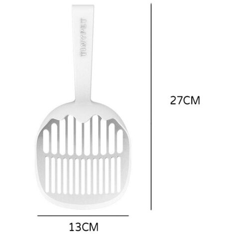 Ice cream cat litter shovel with storage bucket cat feces shovel