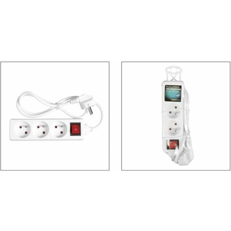 Electrical power strip 3 sockets, multiple socket - Electrical power ...