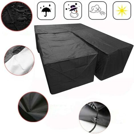 V-shaped cover for square lounge sofa with drawstrings at the bottom ...