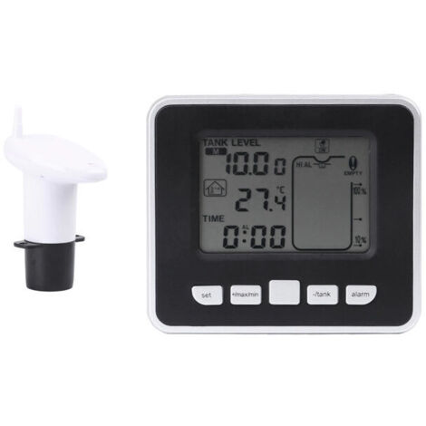 Water Level Sensor Ultrasonic Water Tank Liquid Depth Level Sensor with ...