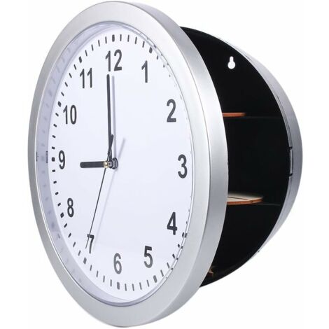 Hidden Secret Wall Clock Safe Box for Hiding Money Jewelry Valuables ...