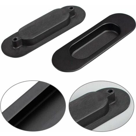 Stainless Steel Recessed Handle, 4 Pieces Recessed Sliding Handle ...
