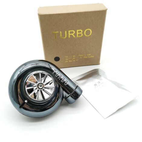Car Air Shrink Turbo Shape Outlet Clip For Car Perfume Decoration Black