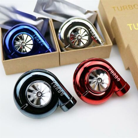 Car Air Shrink Turbo Shape Outlet Clip For Car Perfume Decoration Black