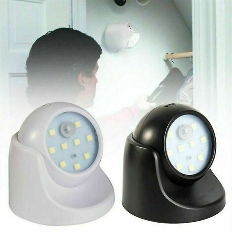 360 Degree Outdoor Garden Motion Sensor Le-Black Security