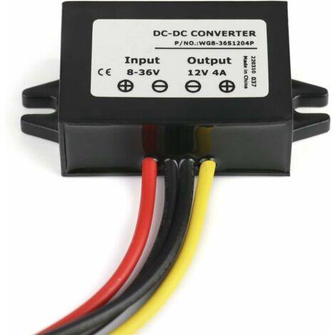 DC8-36V to 12V Voltage Converter, Auto Step Up/Down Converter for ...