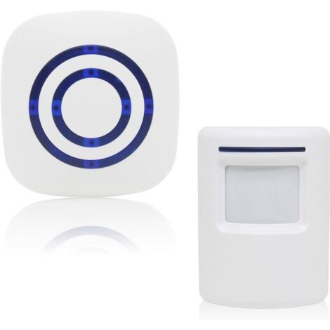 Passage alarm, wireless alarm system with motion detector, access detector
