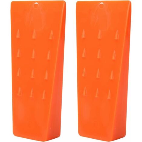 2 Pack Tree Felling Wedges Plastic Cutting Wedges Chainsaw Supplies