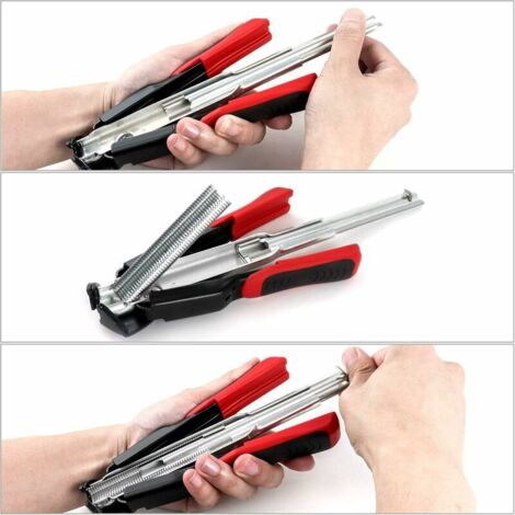 Automatic Plier Fence Stapler, C-Type Clip Fastener Tool with 2500 ...
