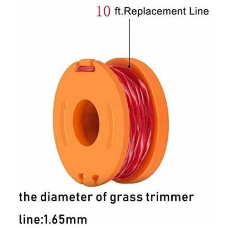 PinkLine Spools for Brush Cutters Lawn Mower and Accessories Worx 6 ...