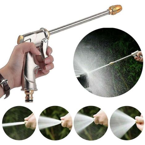 moon-Long Nozzle Water Spray Gun Hight Pressure Water Spray Cleaning Tool