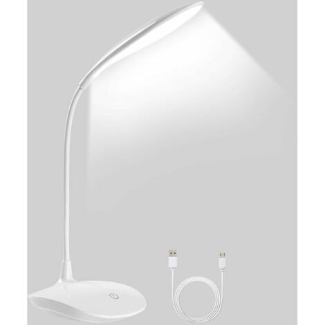 SnowLED Desk Lamp, Led Book Reading Light with USB Cable, 20 LEDs, 3 ...
