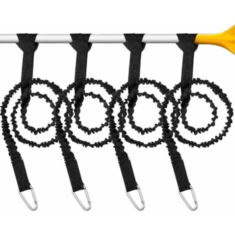 4 Pieces Stretch Spool Kayak Paddle Cord Accessories for Kayaks and Paddles