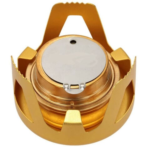 Mini Alcohol Stove Ultralight Camping Burner Copper Alloy Furnace ...