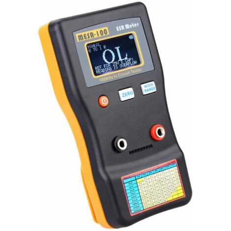 MESR 100 ESR Capacitance Ohm Meter Professional Capacitor Capacitance ...