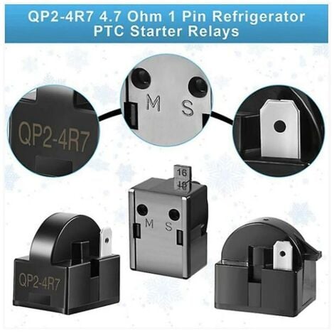 Qp2-4r7 4.7 Ohm 1 Pin PTC Start Relay for Refrigerator and 6750c-0005p