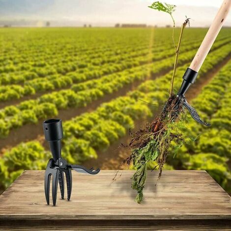Weeding Tool, No Bending or Kneeling, Uprooted Claw Weeding Tool, Long ...